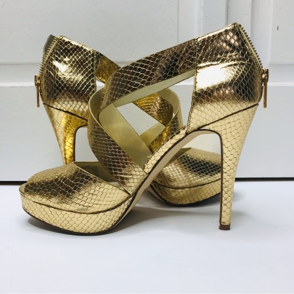 Michael Kors | Shoes | Michael Kors The Jet Set 6 Ariel Pale Gold ...